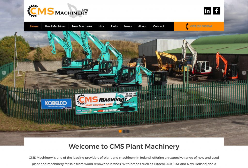 CMS Machinery » Blog Archive CMS Machinery launches new website to ...